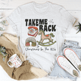 Take Me Back Christmas In The 90s Tee Black Heather S Peachy Sunday T ...