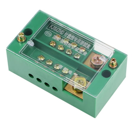 2 Inlet 8 Outlet Terminal Strip Blocks, Single Phase Distribution Block ...