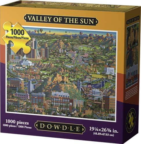 Dowdle Jigsaw Puzzle - Valley of the Sun - 1000 Piece - Walmart.com