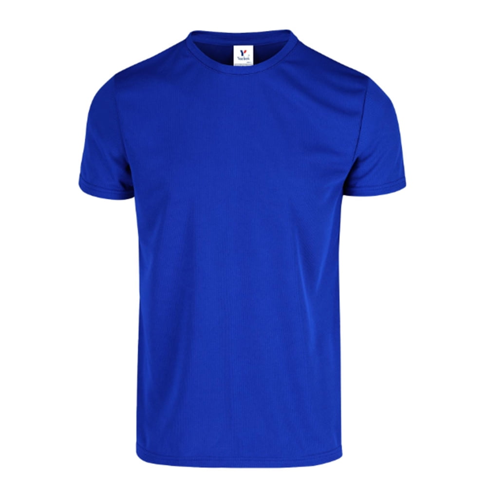 Playera Cuello Redondo para Caballero, Color Royal, Talla Mediana, 100% ...