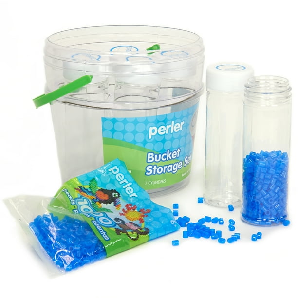 Perler Tall Cylinder Storage W/Bucket - Walmart.com