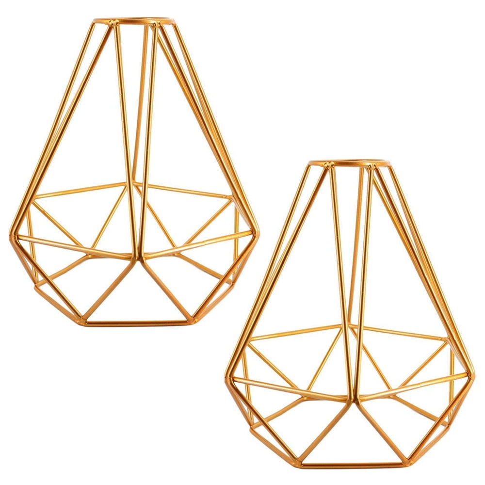 RisingPro Vintage Metal Cage Lamp Shade Ceiling Pendant Light Holder ...