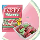 Haribo Watermelon Gummi Candy, 4.1oz Pack Fruity Chewy Soft Gummies ...