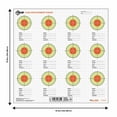 Ez Aim Load Development Paper Shooting Targets, 13.5 In Square, 25-Pack ...