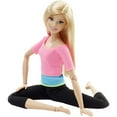 Barbie Made to Move Doll with Realistic Poses, Pink Top - Walmart.com