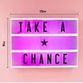 My Cinema Lightbox - DIY Marquee, LED Light, Large Color-Changing Signs ...