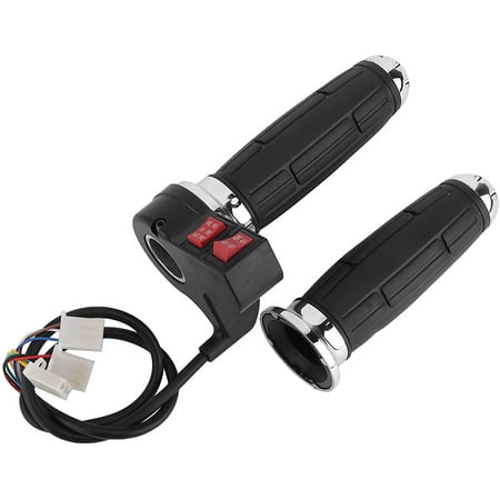 Throttle Grip，1 Pair 3 Speed Control Throttle Handle Grips for Electric ...