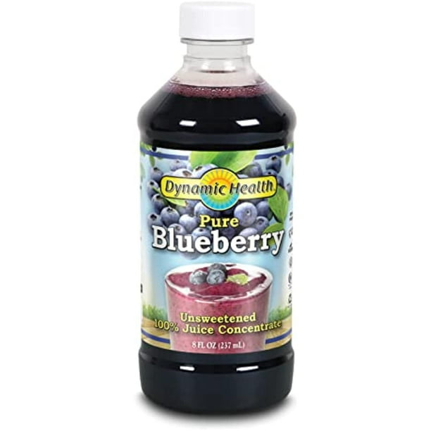 Dynamic Health 473Ml 100 Percent Pure Blueberry Juice Concentrate | 16 ...