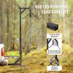 Kill Shot 300 lb. Capacity Hanging Hunting Lift with Tree-Mounted Deer ...