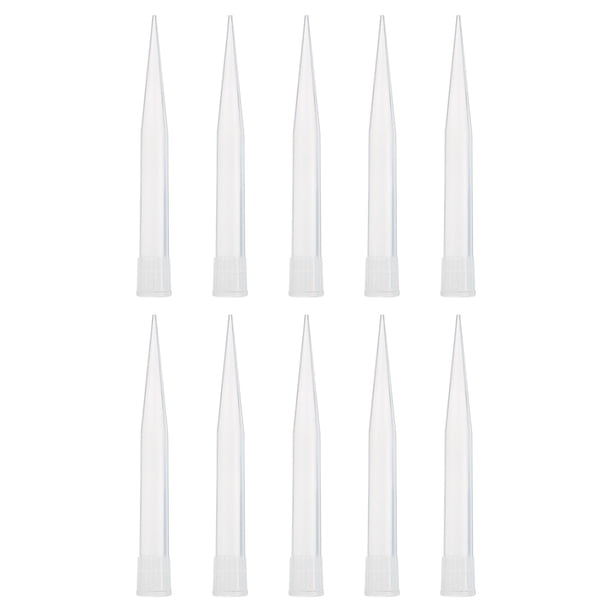 Uxcell 10ml Pipette Tips, 100 Pcs Plastic Autoclavable Universal Wide ...