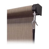 Keystone Fabrics Premium Outdoor Roller Patio Sun Shade 10ft Wide ...