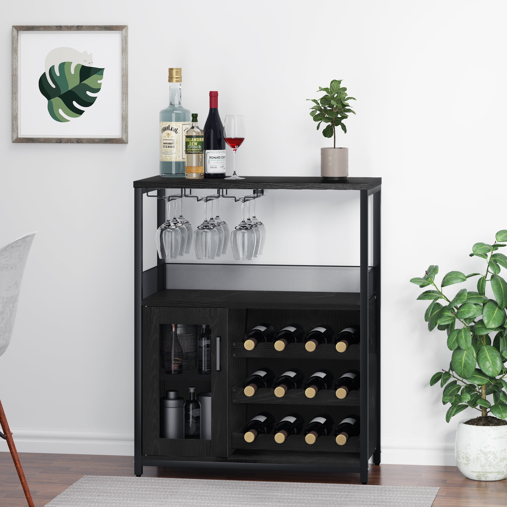 Click here for Cozony Versatile 5 Tier/1 Drawer Wine Bar Cabinet... prices