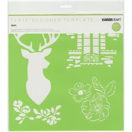 Kaisercraft Designer Template 12"X12"-Deer | Walmart Canada