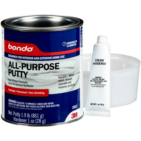 Bondo® All-Purpose Putty & Cream Hardener Variety Pack 2 pc Pack ...