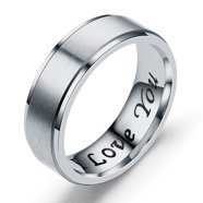 Sterling Silver 7mm Polished Plain SL Band, Available in 8 Sizes ...