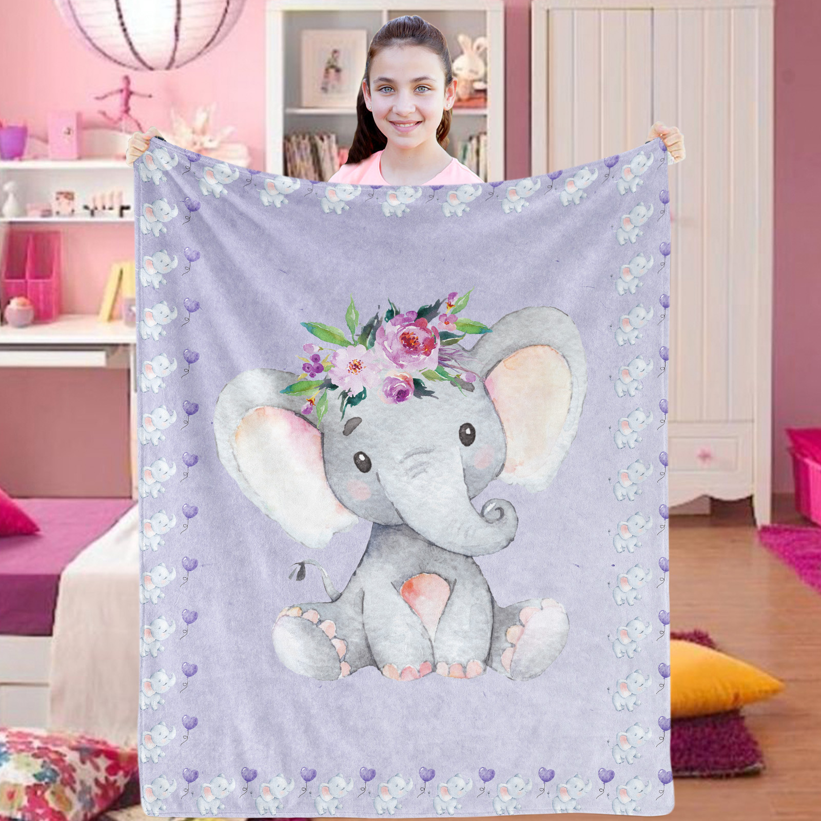 Personalized Very Hungry Caterpillar Hooded Blanket - Walmart.com