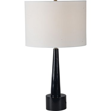 Signature Home Collection 30" Rectangular Wood Table Lamp with Off ...