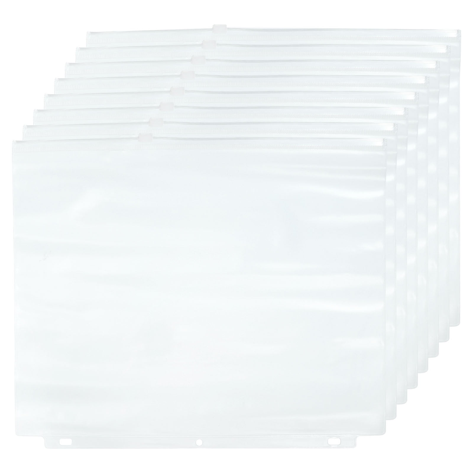 Click here for Uxcell A4 Binder Pocket  8 Pack Letter Size Zipper... prices