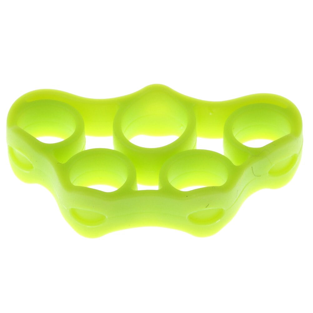 Silicone Finger Gripper Strength Trainer Resistance Band Hand Grip ...