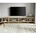 TV Stand for 100 inch TV Entertainment Center Wood TV Console Table for ...