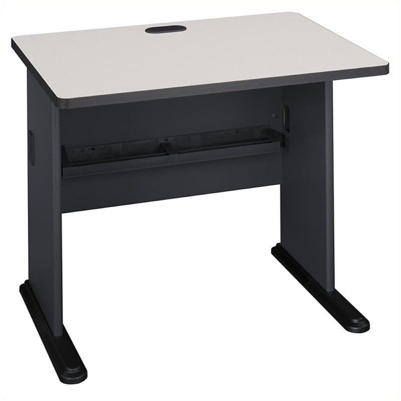 Bowery Hill 36" Computer Desk in Slate - Walmart.com