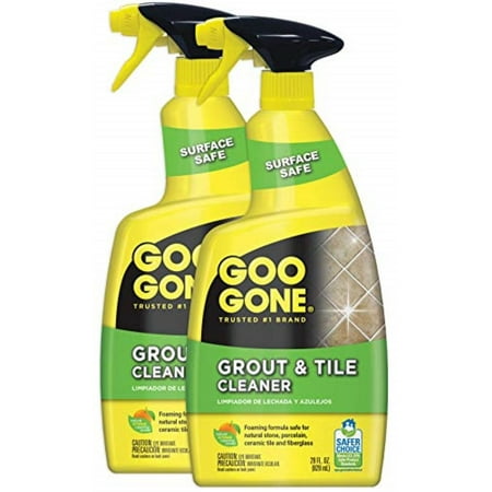 Goo Gone Grout and Tile Cleaner - 28 Ounce - Removes Tough Stains Dirt ...