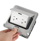 Miumaeov 2Pcs Pop-Up Floor Sockets Hidden Sockets Floor Mount Indoor ...
