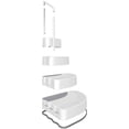 Aqua Select Outdoor Pool Resin Step in a Box, Ultra Sturdy, White ...