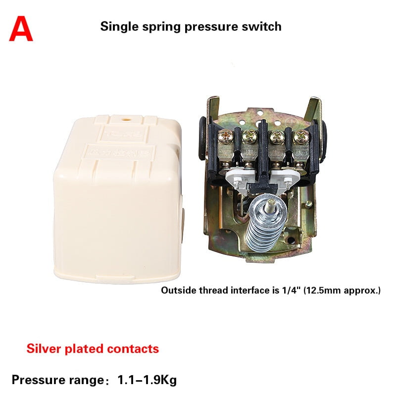 Water Pump Pressure Switch Water Pressure Control Switch Single Double ...