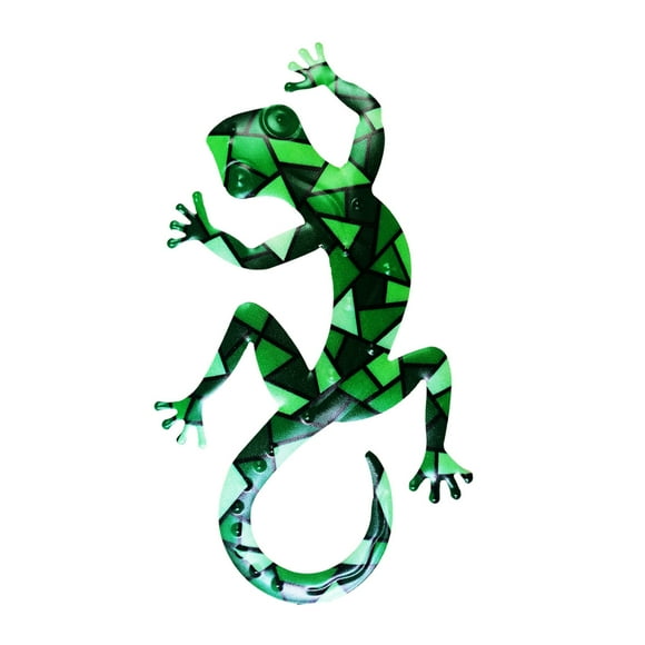 Metal Lizards Outdoor Decor