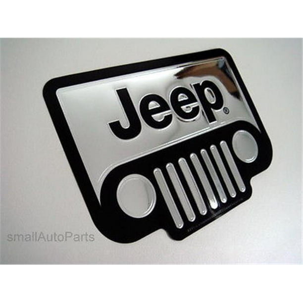 Chroma-Graphics Chrome Vinyl Decal - Jeep - Walmart.com