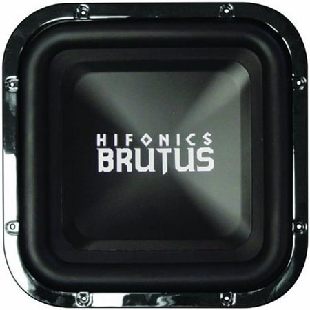 Maxxsonics Usa BRZ12SQD4 Hifonics Brutus Square 12 in. Woofer Dvc 4 Ohm ...