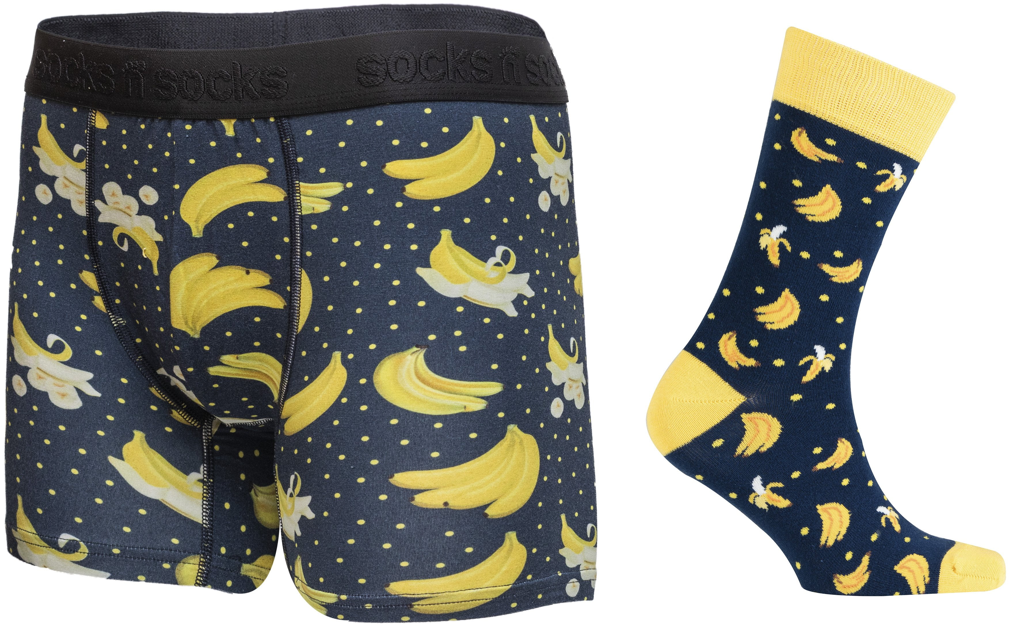 Banana Boxer Brief & Socks - Walmart.com