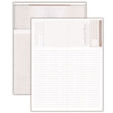 Compuchecks 250 High security Blank Check Top - Brown Mazed - Computer ...