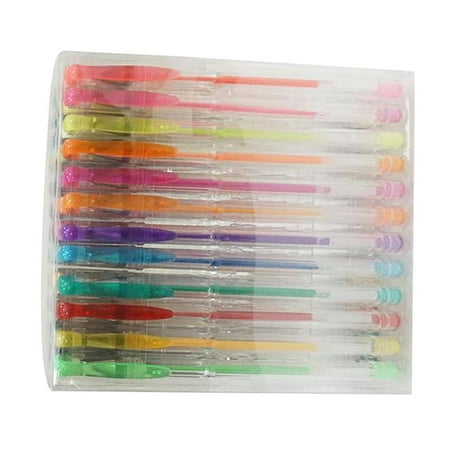 1 Set Colorful Fluorescent Pen Highlight Pen Glitter Color 48 colors ...