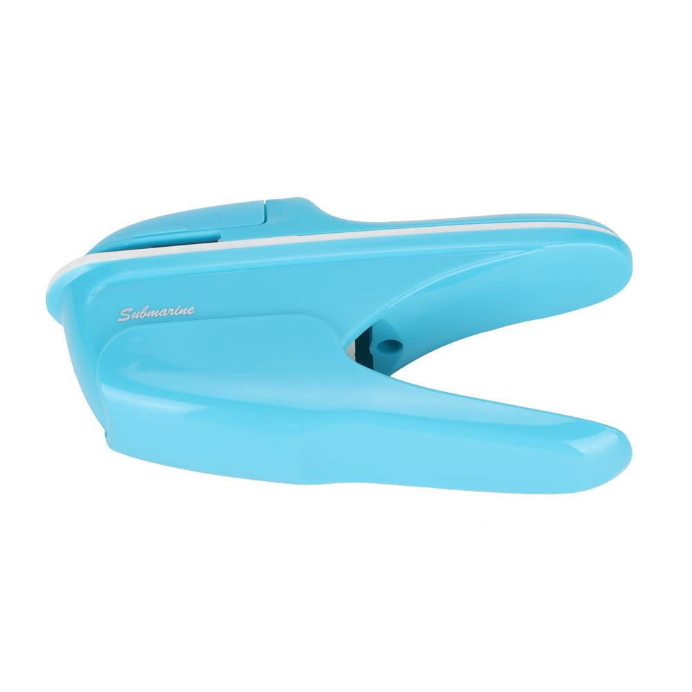 Mgaxyff Stapleless Stapler, ABS No Staple Stapling Machine Book Paper ...