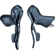 microSHIFT ADVENT Drop Bar Shifter Lever Set - 1x9 Speed, Black, ADVENT ...