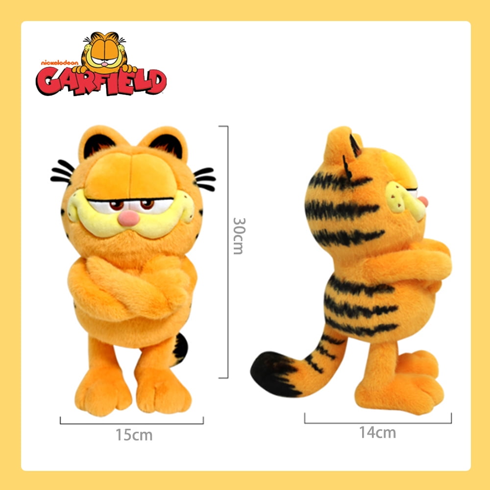 Juguete de peluche Original Garfield, perro Odie, gato Garfield, muñeco ...