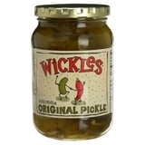 Wickles Original Pickles, Full Size Pre-Packaged, 16 fl oz - Walmart.com