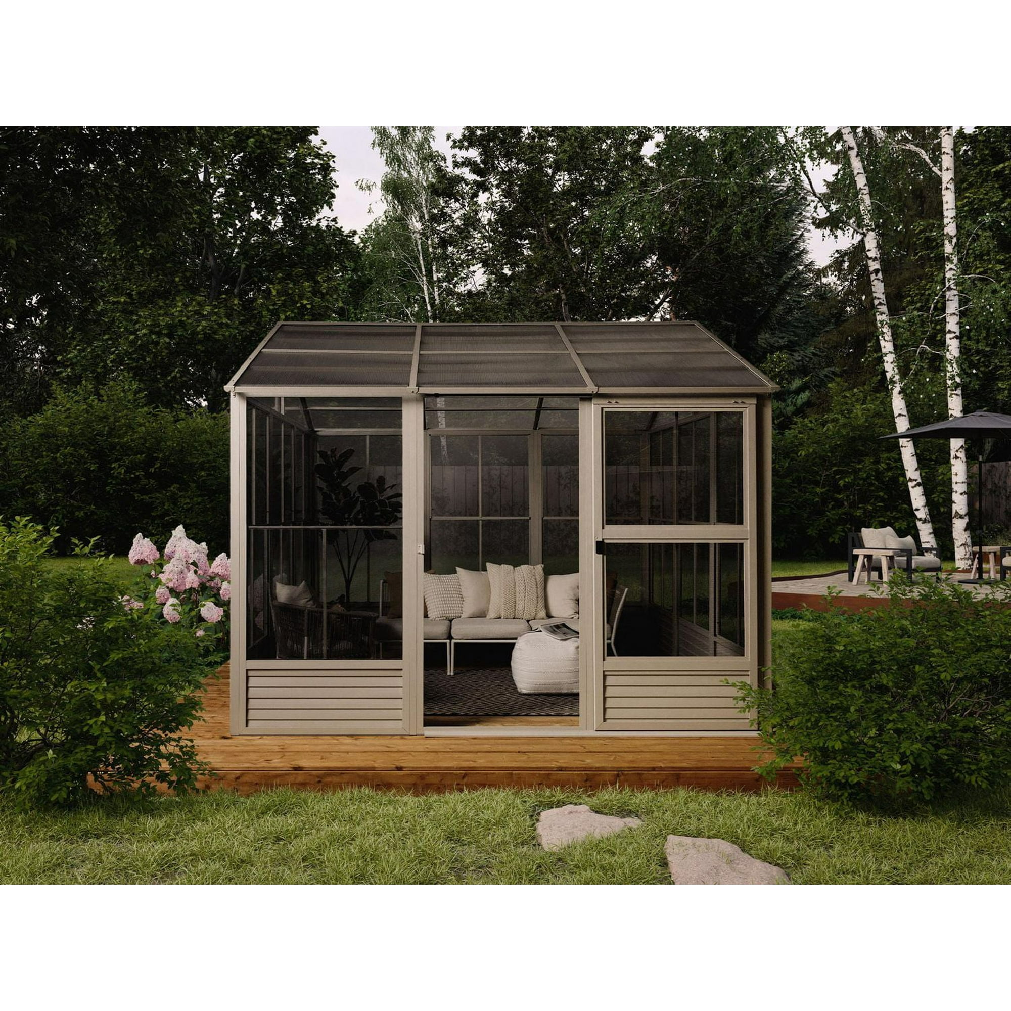 Click here for Gazebo Penguin Myrdal Solarium 11x10 Polycarbonate... prices
