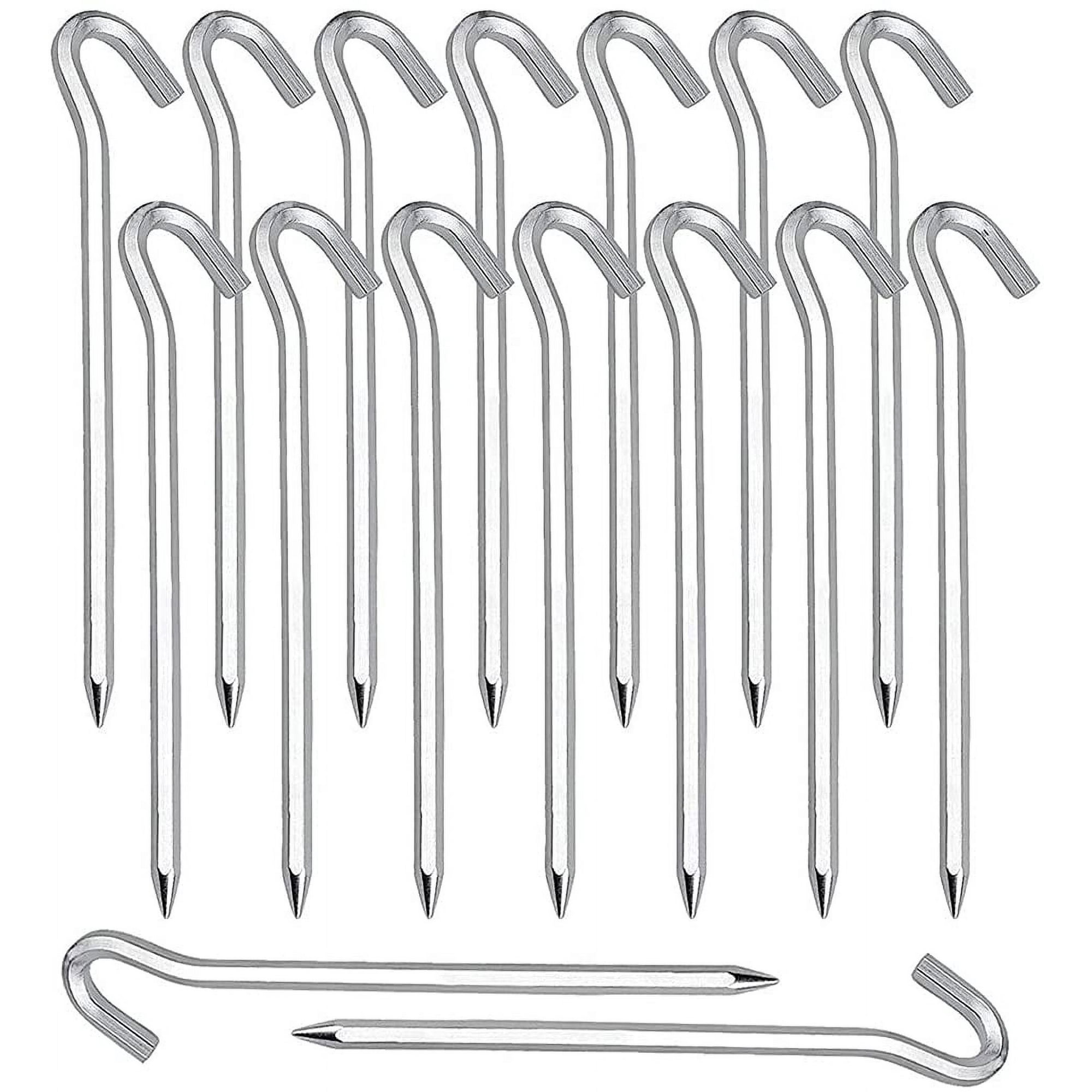 Click here for Mfg2020 20pcs-Tent Pegs - Aluminum Tent Stakes Peg... prices