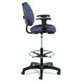 Alera Interval Series Swivel Task Stool, 34.5" Seat Height, Supports up ...