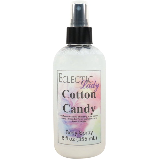 Cotton Candy Body Spray, Eclectic Lady, Hydrating Mist, Unisex, 8 oz ...