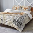 4 Piece Duvet Cover Set Full, Marine Sea Turtle Starfish Shell Soft ...