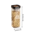 Hodwiequ 2300Ml Airtight Food Storage Container Push-Top Sealed ...