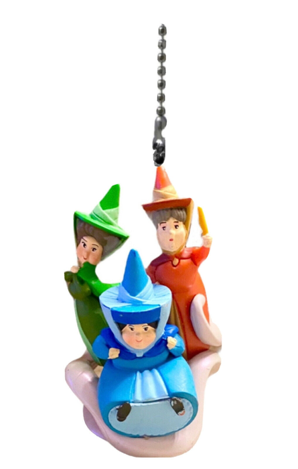 Fairies Flora Fauna Merryweather PVC Fan Pull Maleficent Figure ...