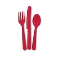 Red Cutlery Set - Party Supplies - Walmart.com