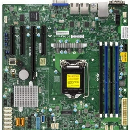 SUPERMICRO MBD-X12SCZ-QF-O Micro ATX Server Motherboard LGA 1200 Intel ...
