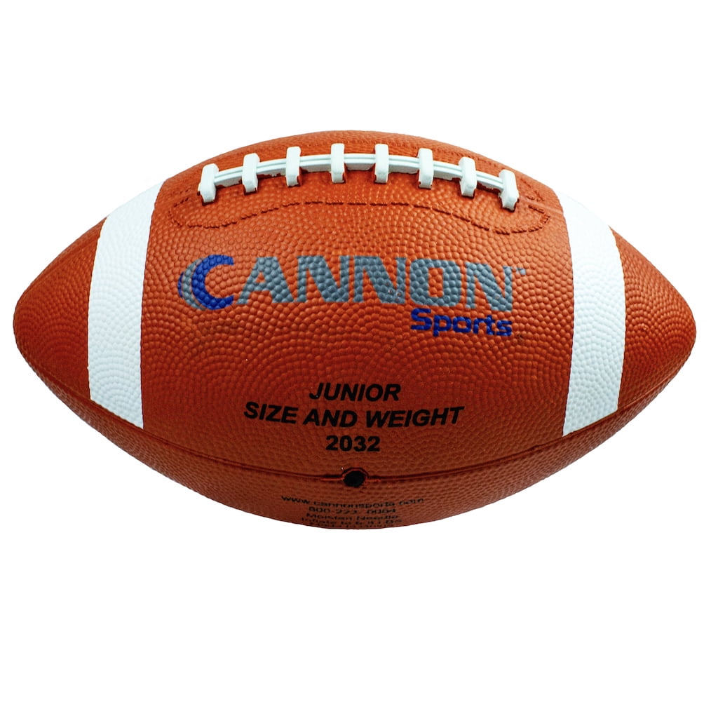Cannon Sports Rubber Football for Games, Training & Practice (Junior ...