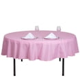 BalsaCircle 6 pcs 90" Round Polyester Tablecloths Table Cover Linens ...